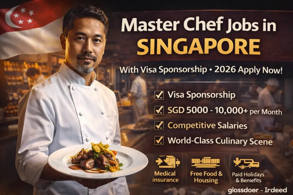 Master Chef Jobs in Singapore with Visa Sponsorship (2026 Updated Guide ...