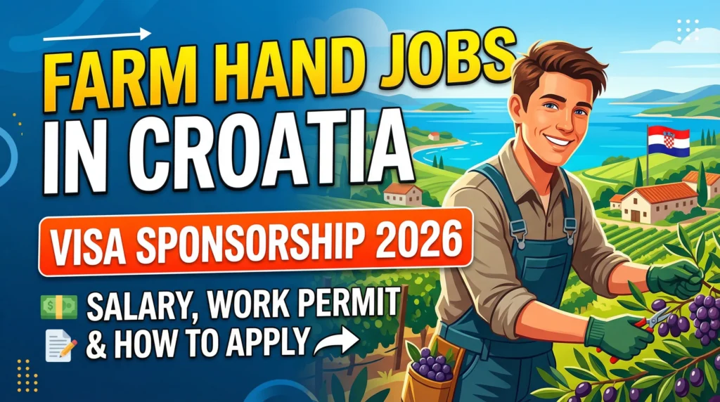 Farm Hand Jobs in Croatia with Visa Sponsorship 2026 – Salary, Work ...