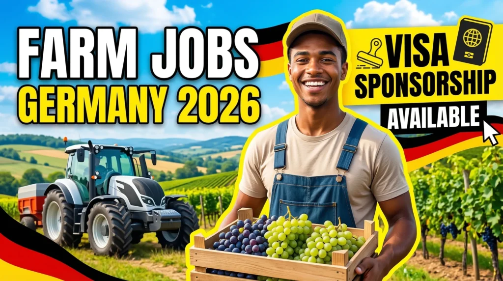 Agricultural Farm Jobs in Germany with Visa Sponsorship 2026 - getfast.pk