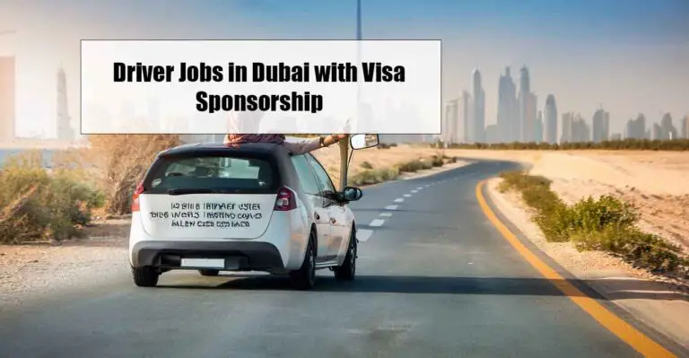 Driver Jobs in Dubai with Visa Sponsorship (2026 Guide) - getfast.pk
