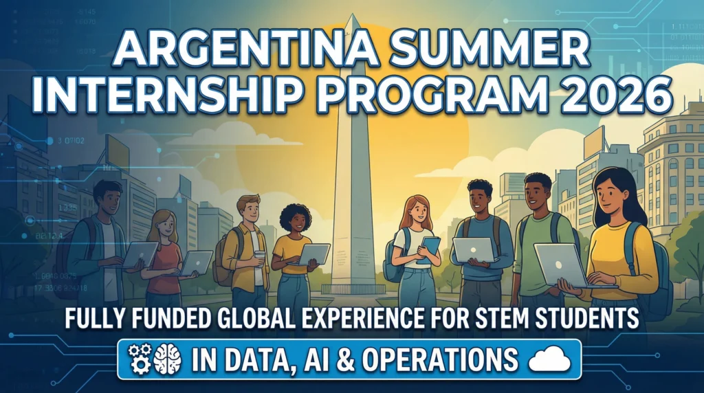 Argentina Summer Internship Program 2026: Fully Funded Global Experience for STEM Students in ...